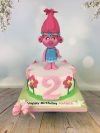 Trolls 2nd Birthday Cake - Mel's Amazing Cakes