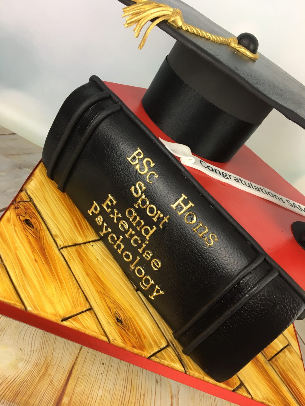 Graduation cake - Book Cake - Mel's Amazing Cakes