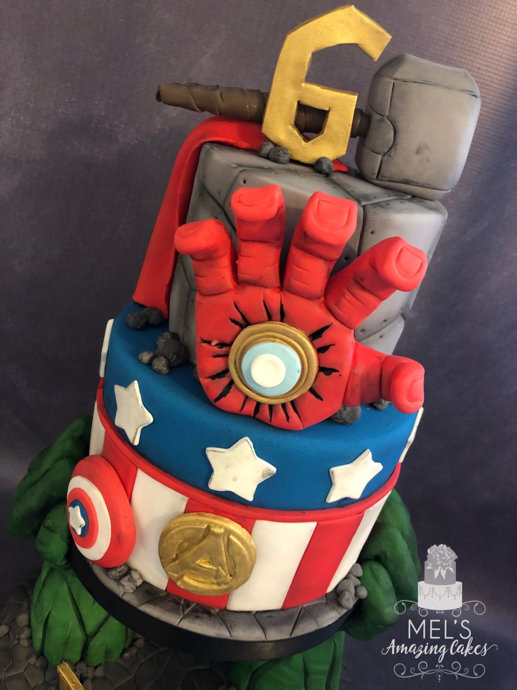 Marvel Cake - Mel's Amazing Cakes