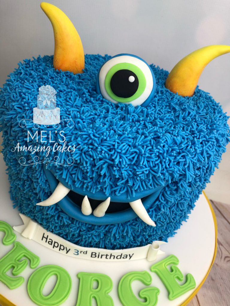 Monster birthday cake - Mel's Amazing Cakes